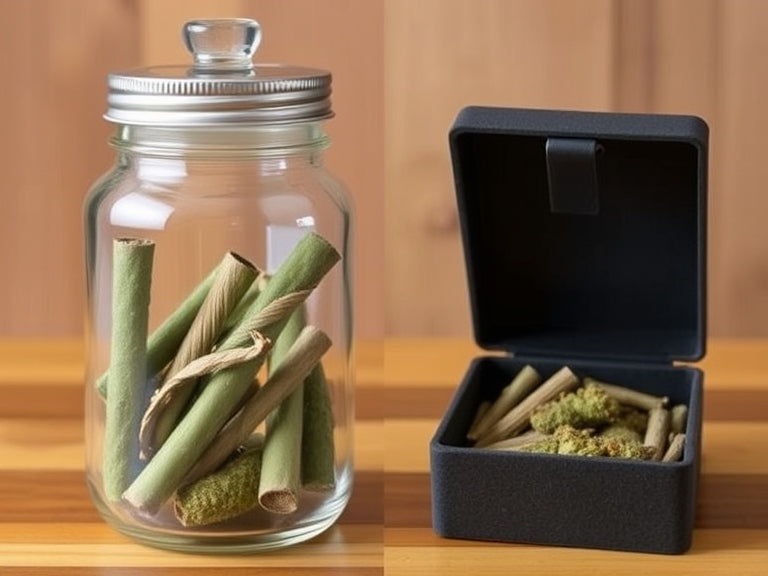 The Pros and Cons of Stash Jars vs. Stash Boxes – Cubbi